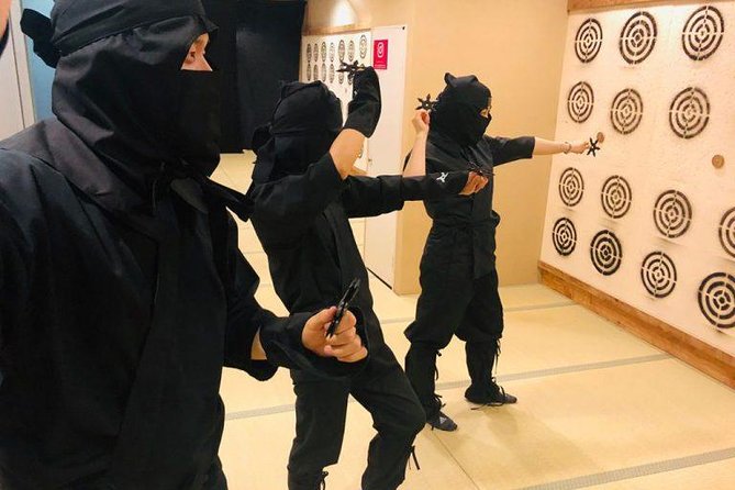 Ninja Experience (Family Friendly) at Samurai Ninja Museum KYOTO - History Tour and Dress-Up Session