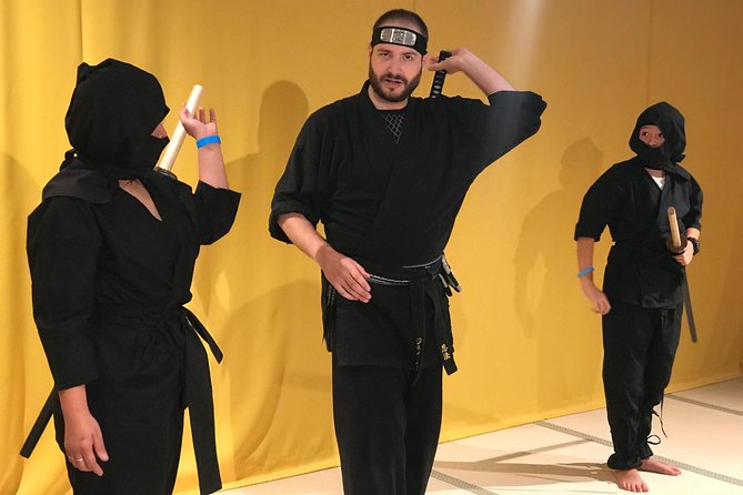 Ninja Experience (Family Friendly) at Samurai Ninja Museum KYOTO - Sword Demonstration by a Sword Master