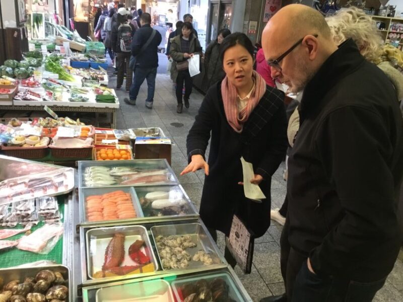 Nishiki Market Food Tour With Cooking Class - Key Points