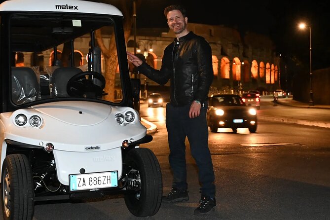 Nocturnal Rome Golf Cart Tour Review - Convenient Meeting and Pickup