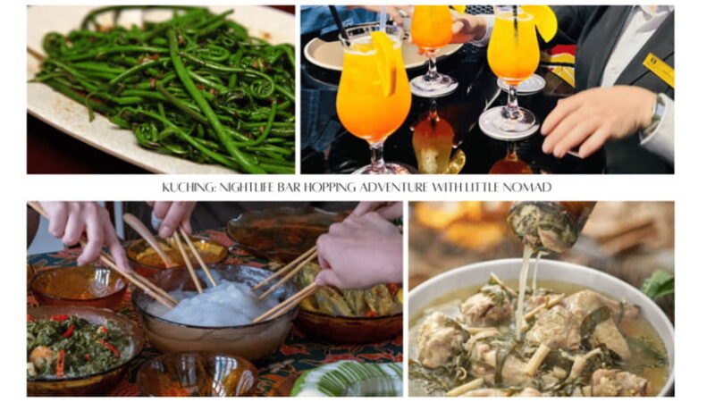 Nomadic Nightfall: Kuching Pub Crawl Adventure - Key Points