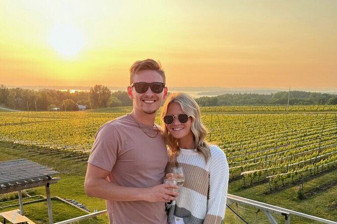 NON BUS Traverse City Old Mission Sunset Wine & Distillery Tour - Meeting and Pickup Information