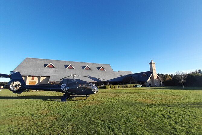 North Canterbury Helicopter Winery lunch - Key Points