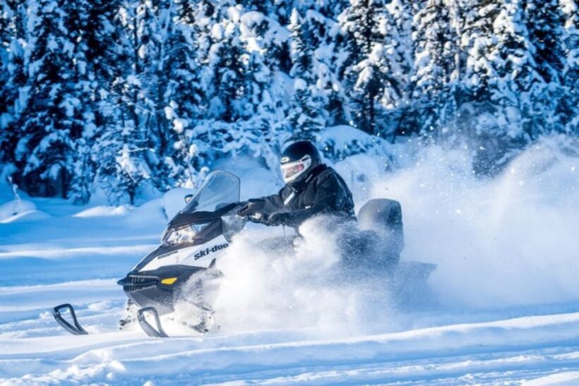 North Pole Alaska: Guided Fairbanks Snowmobile Tour - An Authentic Snowmobile Ride Through Alaska