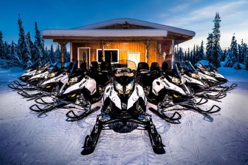 North Pole Alaska: Guided Fairbanks Snowmobile Tour - The Itinerary and Trail Experience