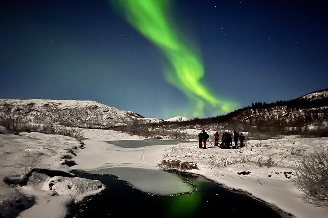 Northern Lights in Focus Tour by Minibus, German/ English, Meal - Language Options