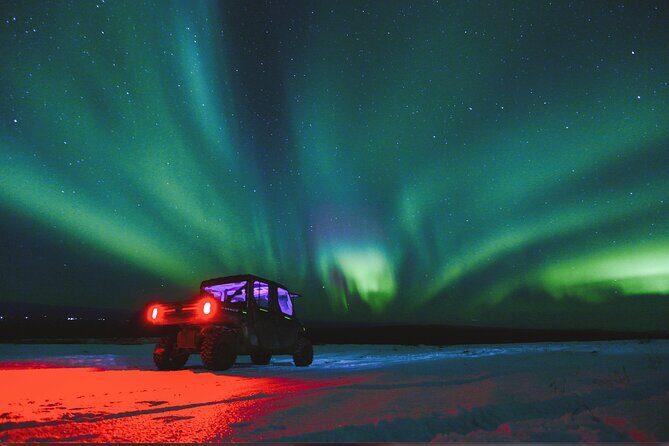 Northern Lights UTV Tour with Roundtrip Transportation - An Authentic Aurora Adventure in the Alaskan Wilderness
