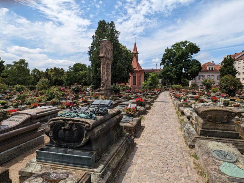 Nuremberg: St. Johannis Friedhof &Hesperidengärten IN GERMAN - Key Points