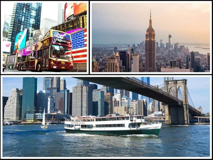 NYC Bundle: Empire State, Big Bus Tour, & Circle Line Cruise - Key Points