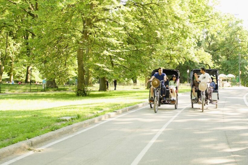 NYC: Central Park Celebrity Homes & Film Spots Pedicab Tour - Transportation and Logistics