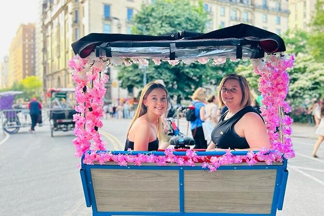 NYC Central Park Guided Pedicab Tour - 1 Hour - Highlights of the Tour