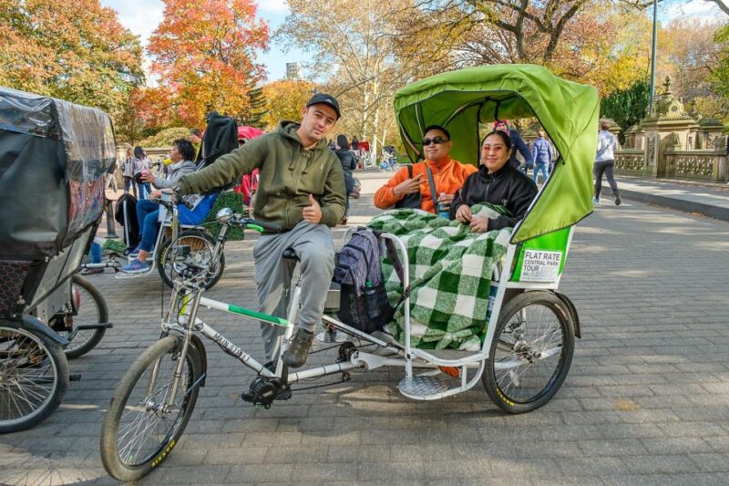 NYC: Central Park Guided Pedicab Tour - Key Points