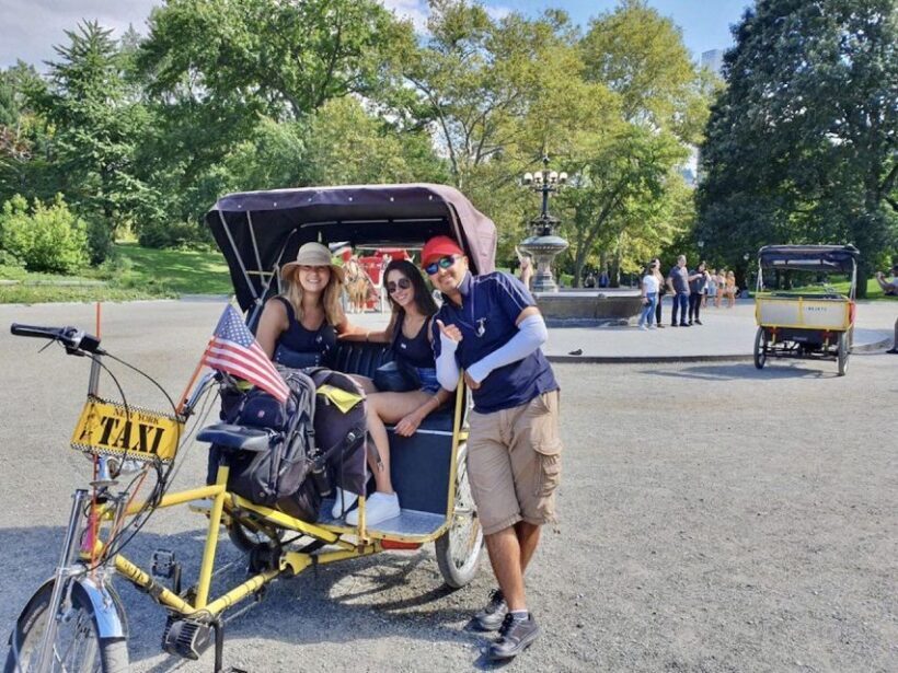 NYC: Central Park Pedicab Highlights Tour - Exploring Central Park from a Pedicab
