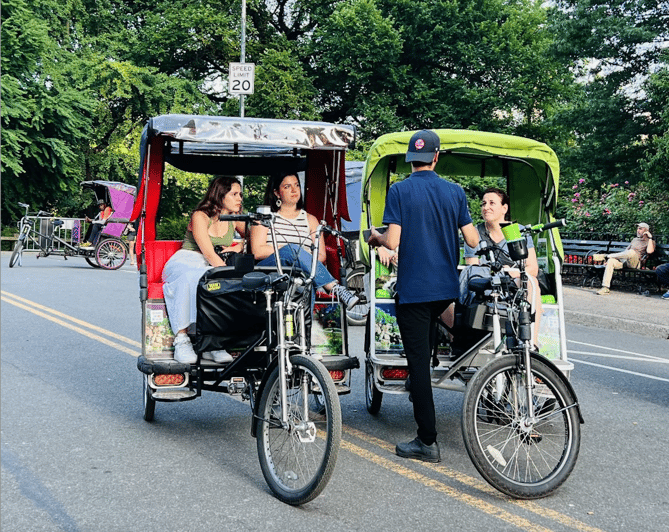 NYC: Central Park Pedicab Tour with Photo Stops - Key Points