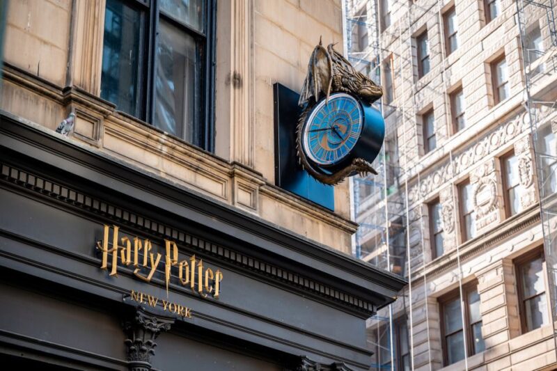 NYC: Harry Potter New York Flagship Store Experiences - The Broomstick Photo Experience: Flying High in NYC