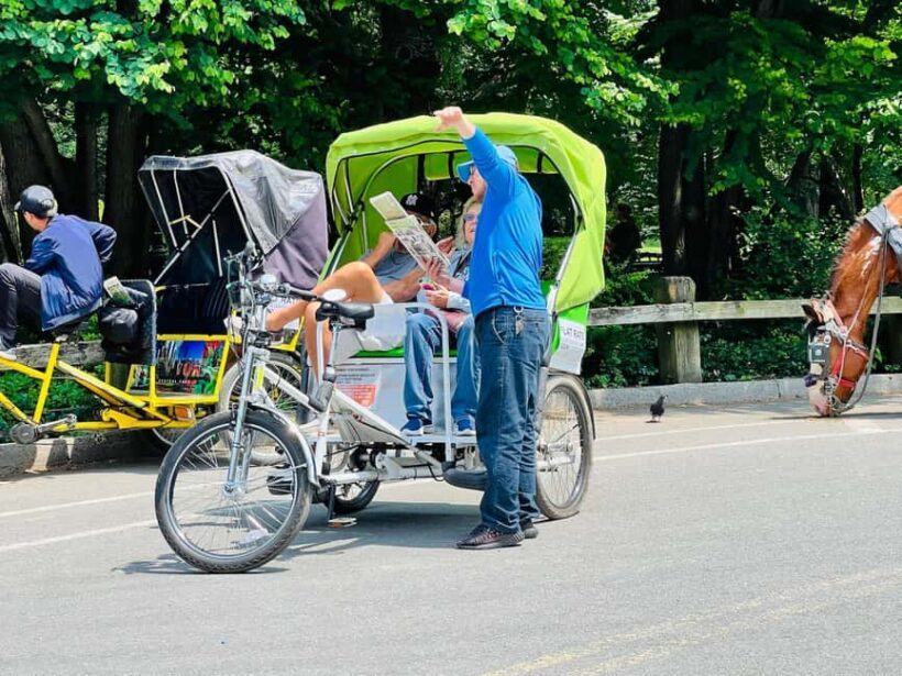 NYC: Private Central Park Pedicab Tours / PICKUP FROM MUSEUM - The Itinerary: What to Expect During Your Ride