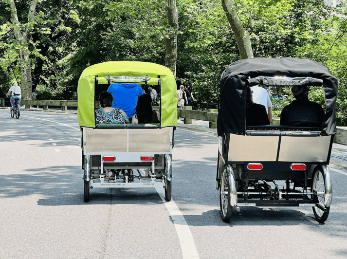 NYC: Private Central Park Pedicab Tours / PICKUP FROM MUSEUM - The Itinerary: What You Can Expect