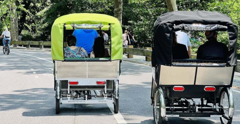 NYC: Private Central Park Pedicab Tours / PICKUP FROM MUSEUM - What’s Included and How It Adds to the Experience