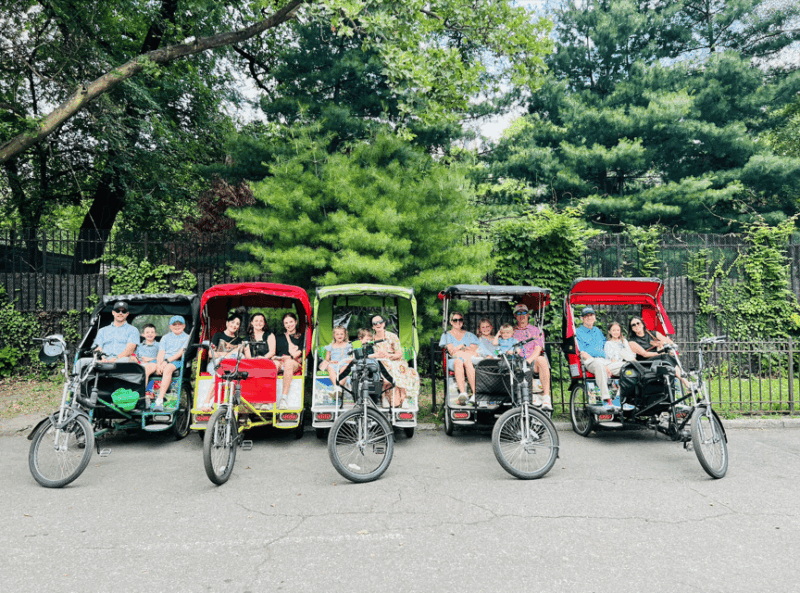 NYC: Private Central Park Pedicab Tours / PICKUP FROM MUSEUM - Meeting Point and Practical Details