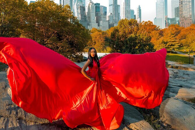 NYC: Private Photoshoot in a Handmade Flying Dress - FAQ