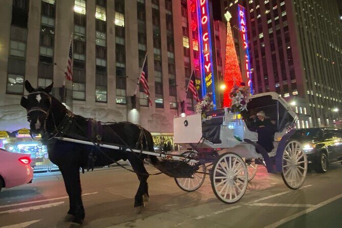 NYC Rockefeller Center Christmas Lights Horse Carriage Ride - Introducing the NYC Rockefeller Center Christmas Lights Horse Carriage Ride