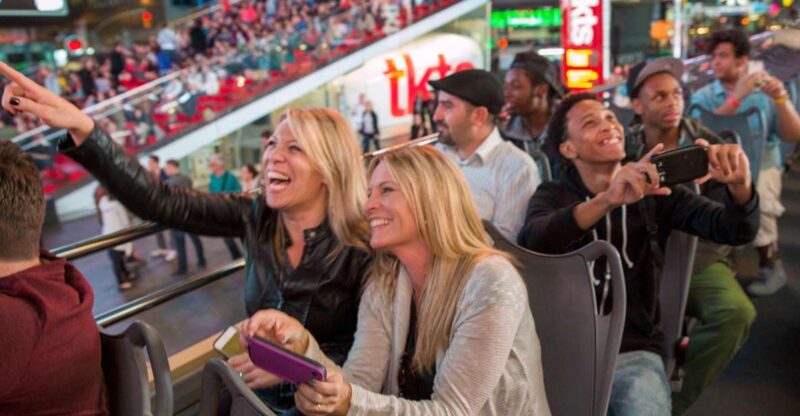 NYC: Sightseeing Night Tour by Open-Top Bus with Live Guide - FAQ