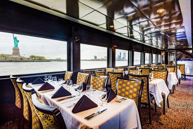 NYC Skyline Dinner Cruise from New Jersey - Dining and Entertainment on Board