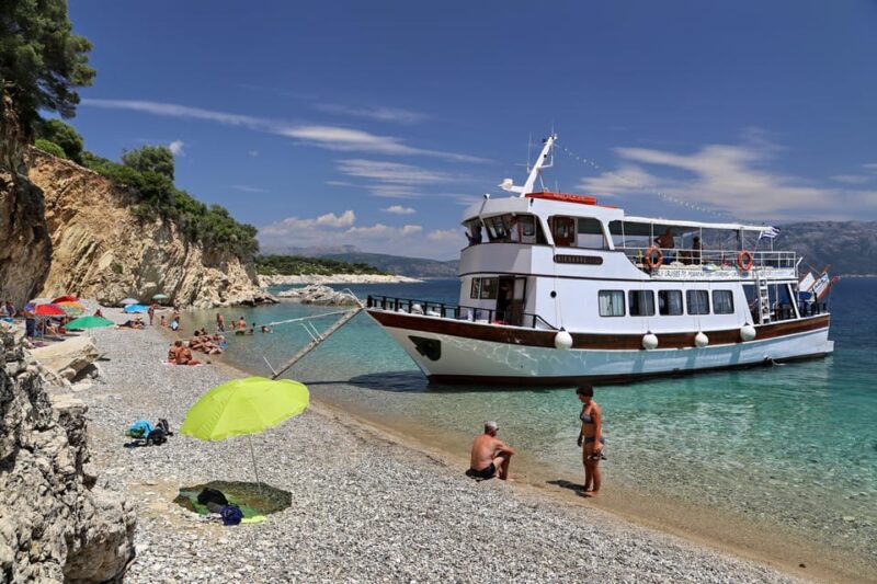 NYDRI: Wooden Boat Cruise to Meganisi & Scorpio - Lefkada - The Sum Up