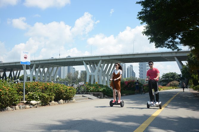 O-Ride Singapore Marina Bay Sands Mini Segway Tour - Riding the Segway: What to Expect