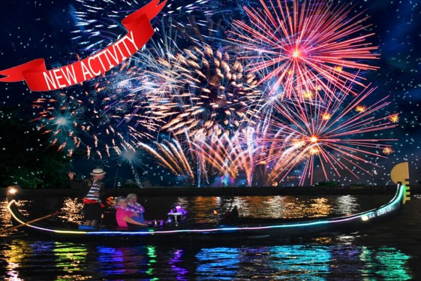 Oahu: Fireworks Cruise - Ultimate Luxury Gondola with Drinks - Key Points