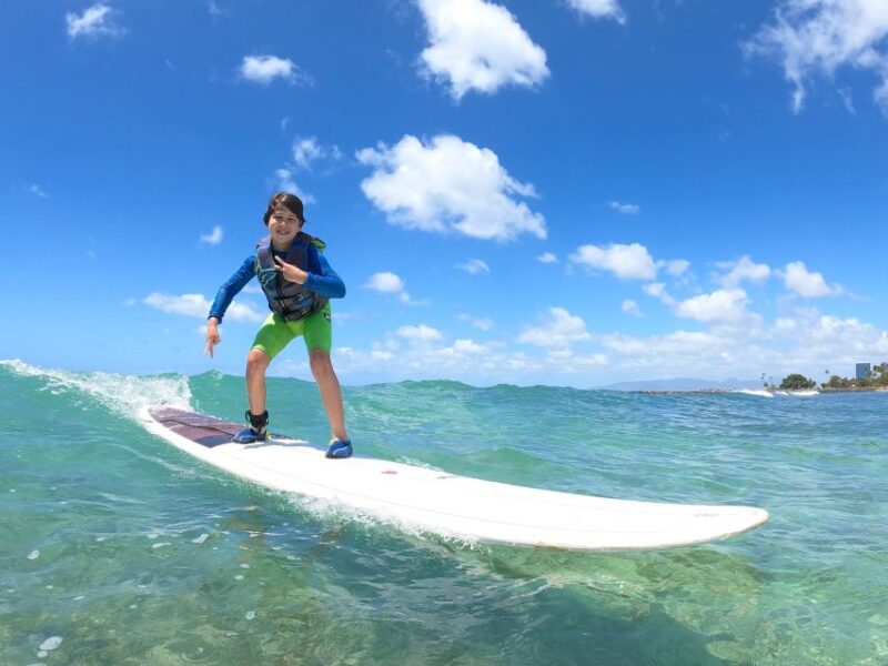 Oahu: Kids Surfing Lesson in Waikiki Beach (up to 12) - Suitable for Different Travelers