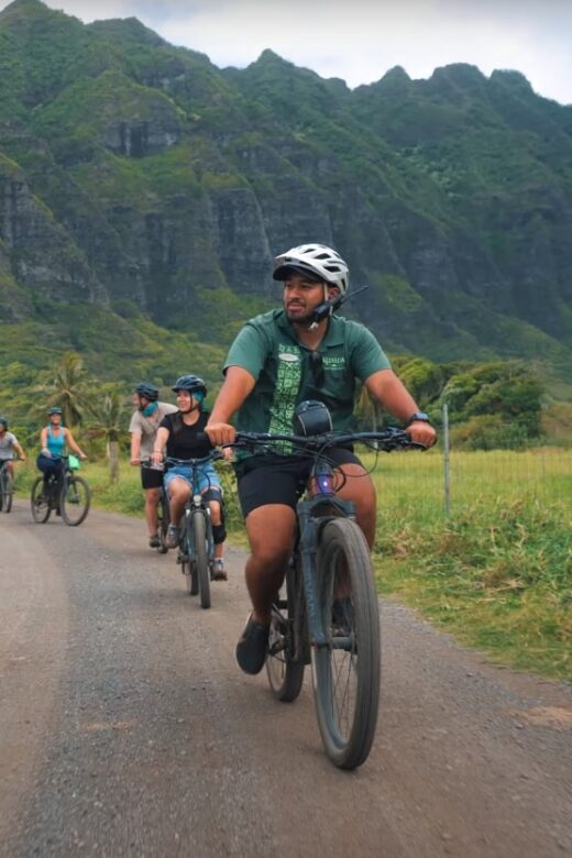 Oahu: Kualoa Electric Bike Tour - Key Points