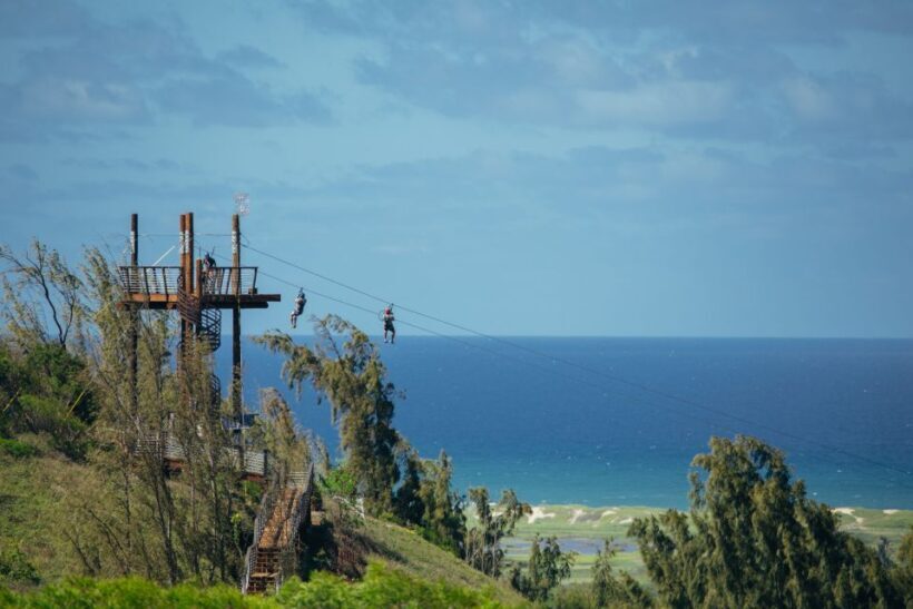 Oahu: North Shore Zip Line Adventure with ATV and Farm Tour - Authentic and Balanced Experience