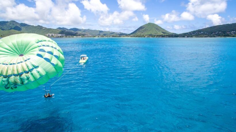 Oahu: Parasail on Maunalua Bay with Diamond Head Views - The Itinerary and Experience