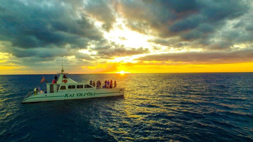 Oahu: Sunset Snorkeling, Dolphin Watch Cruise, Hawaiian meal - Key Points
