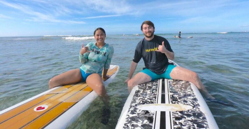Oahu: Surfing Lessons for 2 People - Value for Money