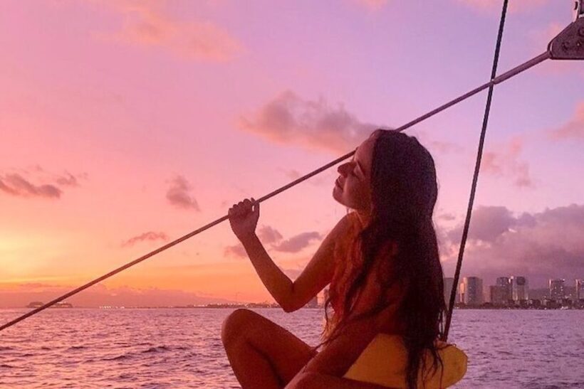 Oahu: Waikiki Sunset Catamaran Sail and Swim - Experience Overview