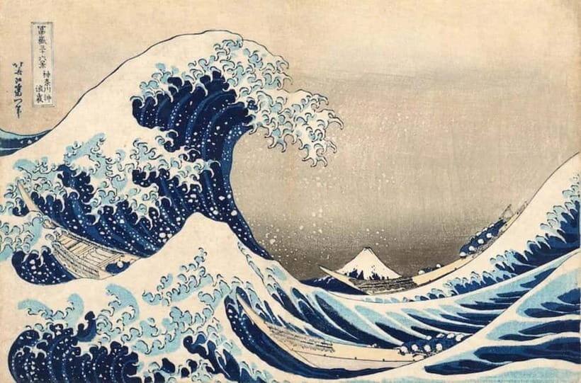 Obuse: Sake Brewery Tour, Hokusai-kan Museum & Paint and Sip - Paint & Sip: Creating Your Own Wave