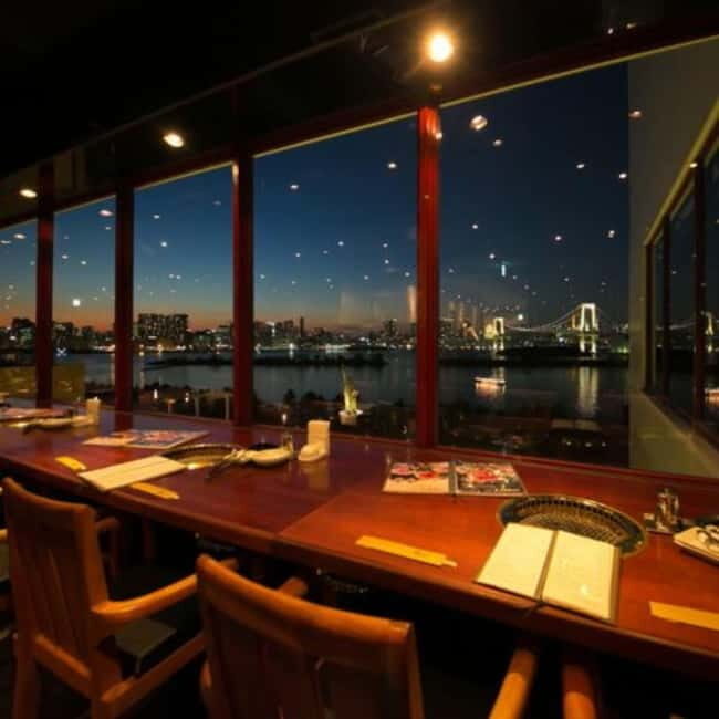 Odaiba: Wagyu BBQ GARUVA reservation  Odaiba Bay View - Key Points