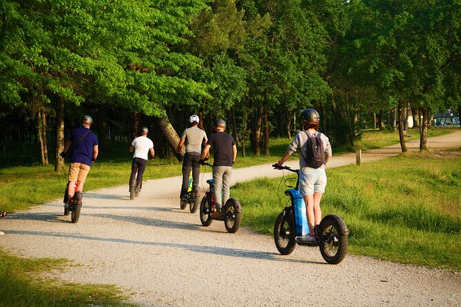 Off-road scooter outing between lakes and Pessac-Léognan vineyards - Key Points