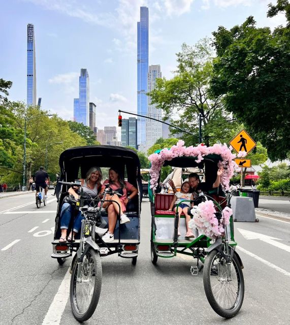 Official Pedicab Guided & Private Tours in Central Park - The Itinerary: What You’ll See and Do