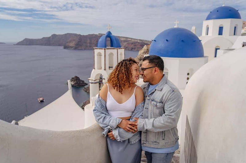 Oia: Couple Photoshoot Seprate Entrance to Blue Dome - Review of the Oia: Couple Photoshoot with Separate Entrance to Blue Dome