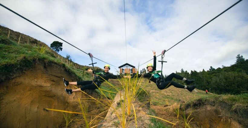Okere Falls: Zipline over Waterfalls Experience - Key Points