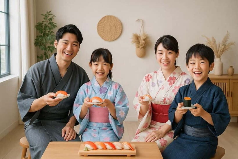 Okinawa Chatan: Yukata, Sushi-Making, and Photo Session - Key Points