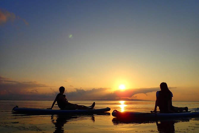[Okinawa Miyako] [Evening] Twilight in the Sea of Silence... Sunset SUP / Canoe - Immerse in Natures Tranquility