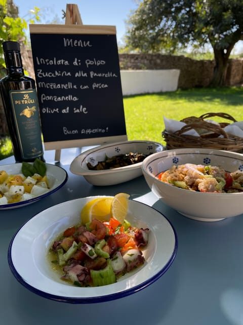 Olive grove walking, Puglian food and olive oil pairing tour - Key Points