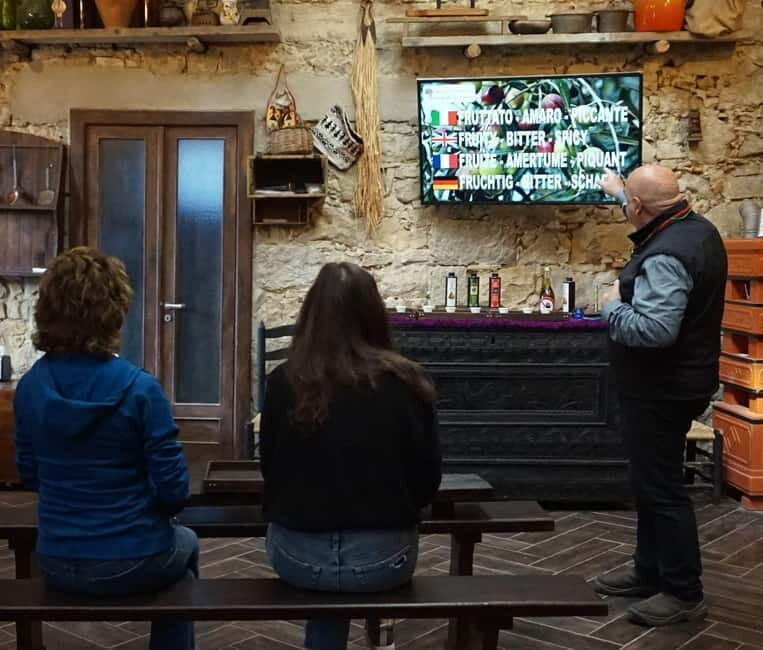 Olive Oil Museum: Extravirgin school - Food & wine tasting - Learning to Recognize Quality Oil