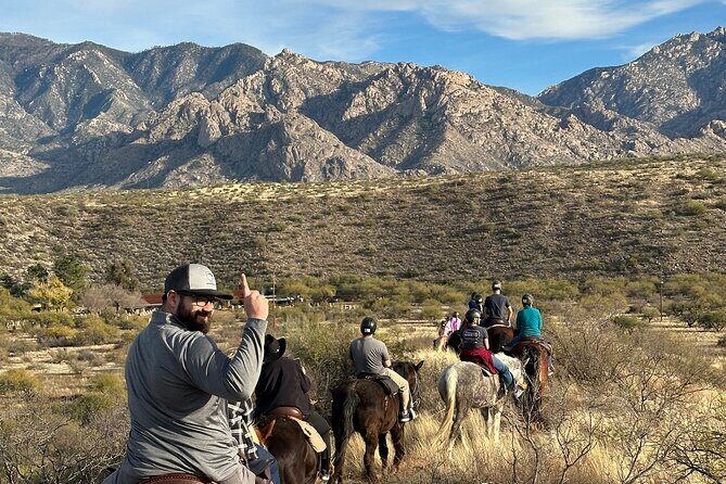 One Hour Guided Horseback Ride - Key Points