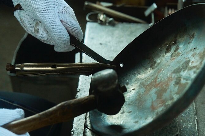 One-Of-A-Kind Frying Pan Crafting Tour - Exploring the Charming Town of Sanjo