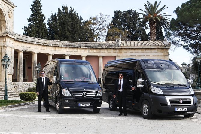 One-Way Premium Class Corfu Private Transfers - The Vehicle Experience